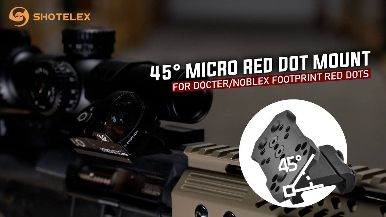 Types of Red Dot Sights: How to Choose the Right One? - Shotelex